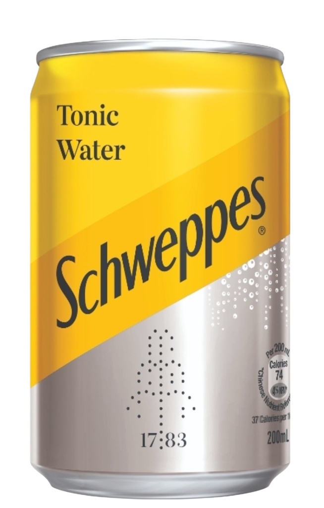 Schweppes - Tonic Water 200ml | BORGOVIVO SHOP